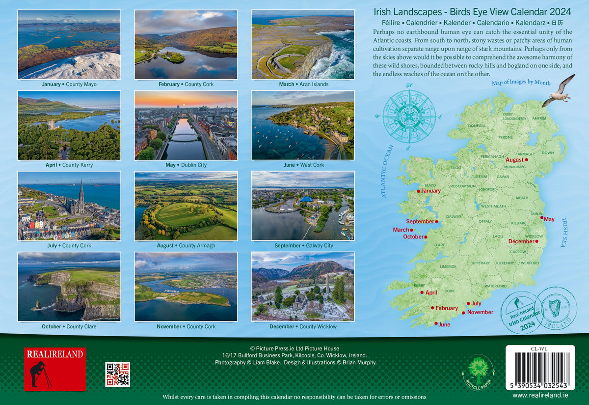 Irish Landscapes Calendar 2024 – Irish Calendars