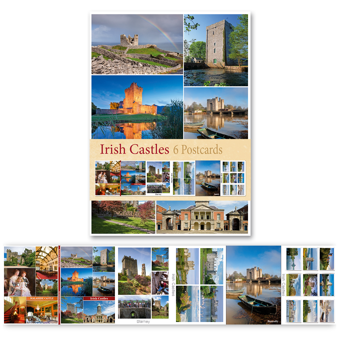 Irish Castles - Pack of 6 Postcards – Irish Calendars